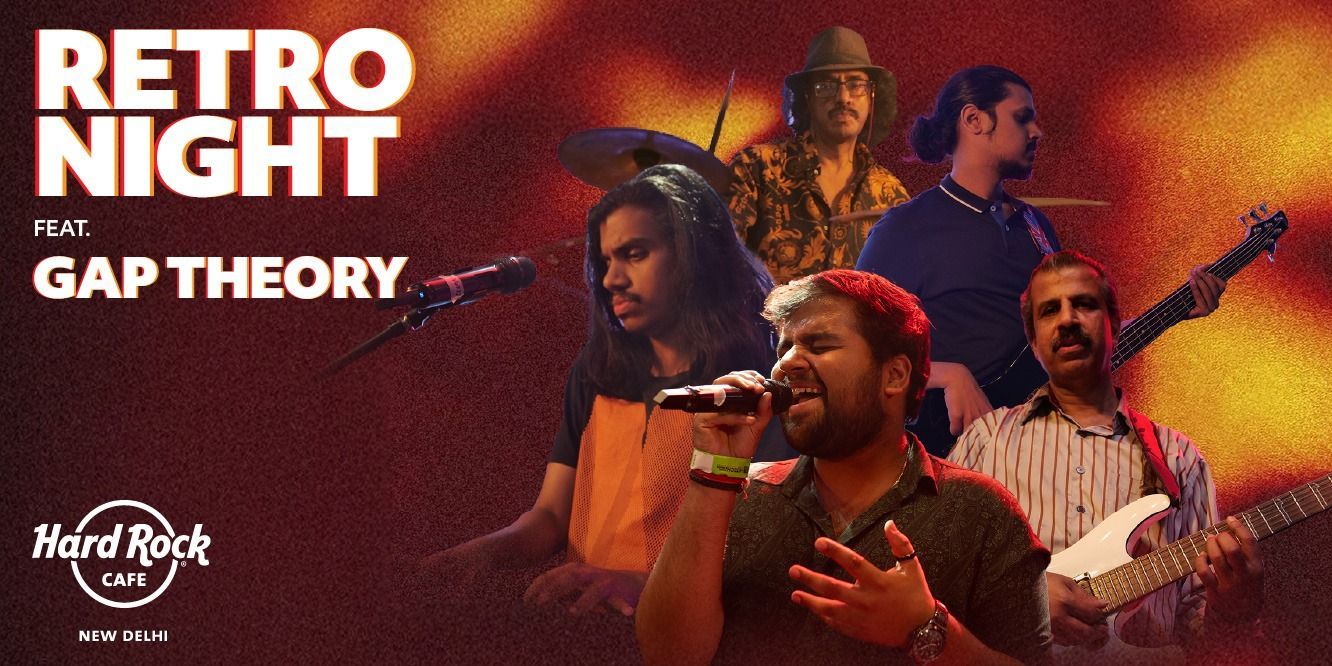 Retro Night ft. Gap Theory music-shows Event Tickets Delhi-NCR - BookMyShow