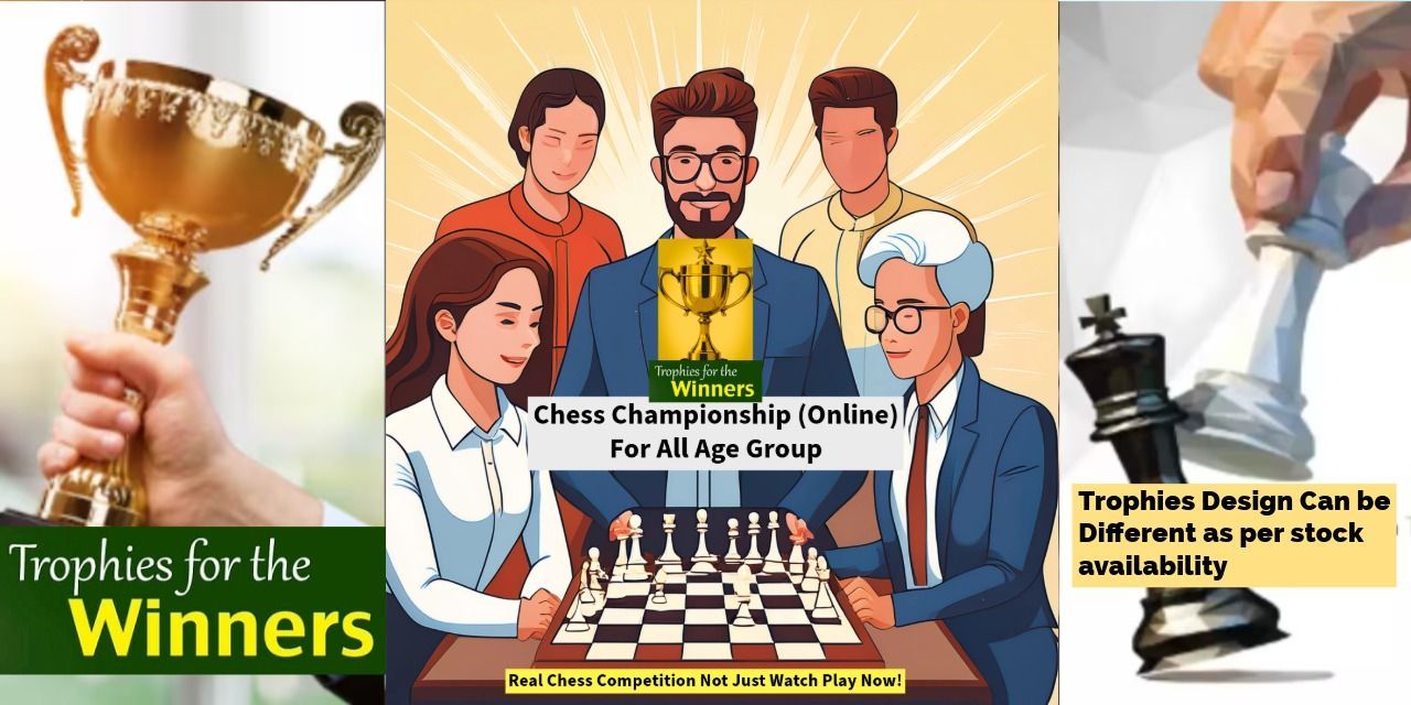 Chess Championship (Online) For All Age - chess Event Tickets - BookMyShow