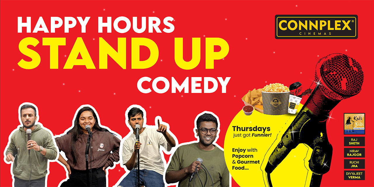 Happy Hours - Stand Up Comedy comedy-shows Event Tickets Ahmedabad ...