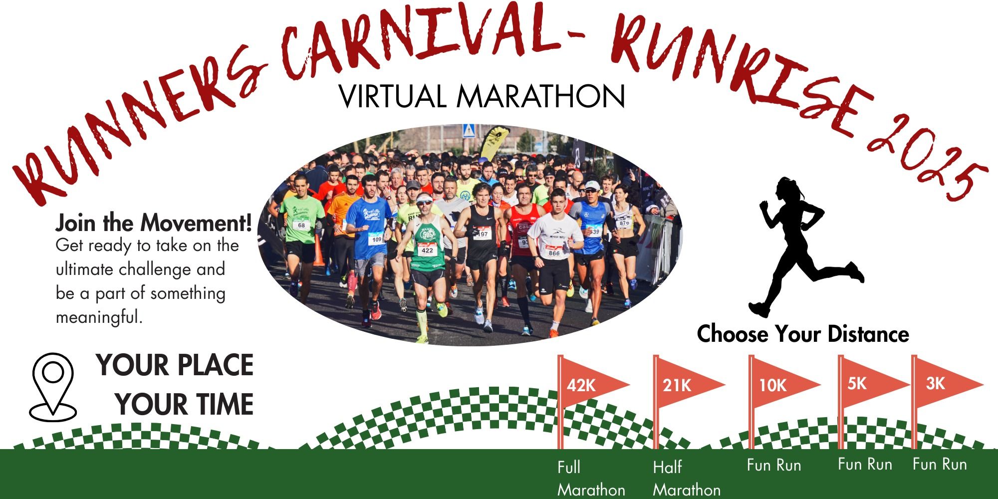 Runners Carnival- Virtual Runrise 2025 - running Event Tickets - BookMyShow