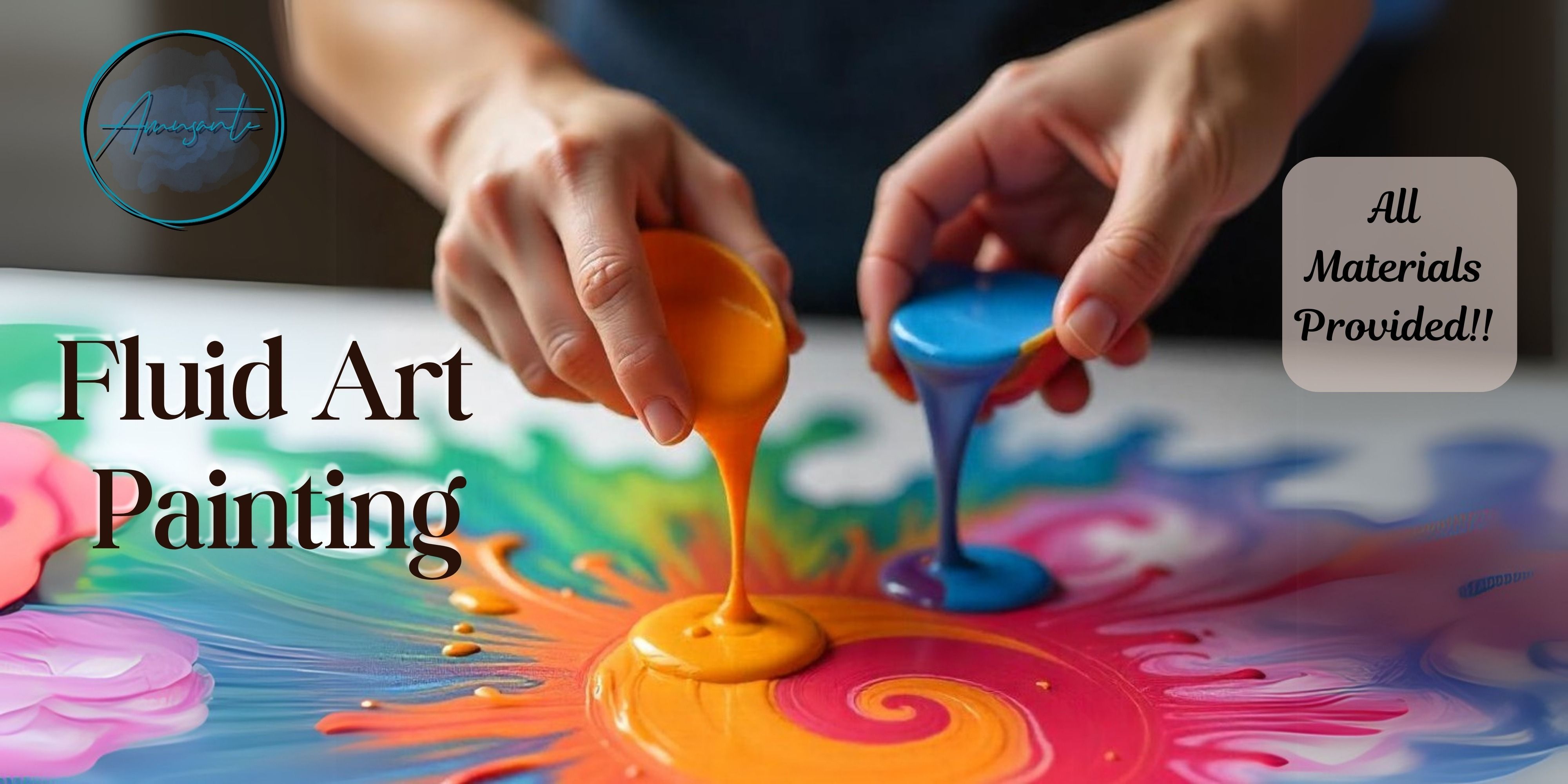 Fluid Art Workshop workshops Event Tickets Delhi-NCR - BookMyShow