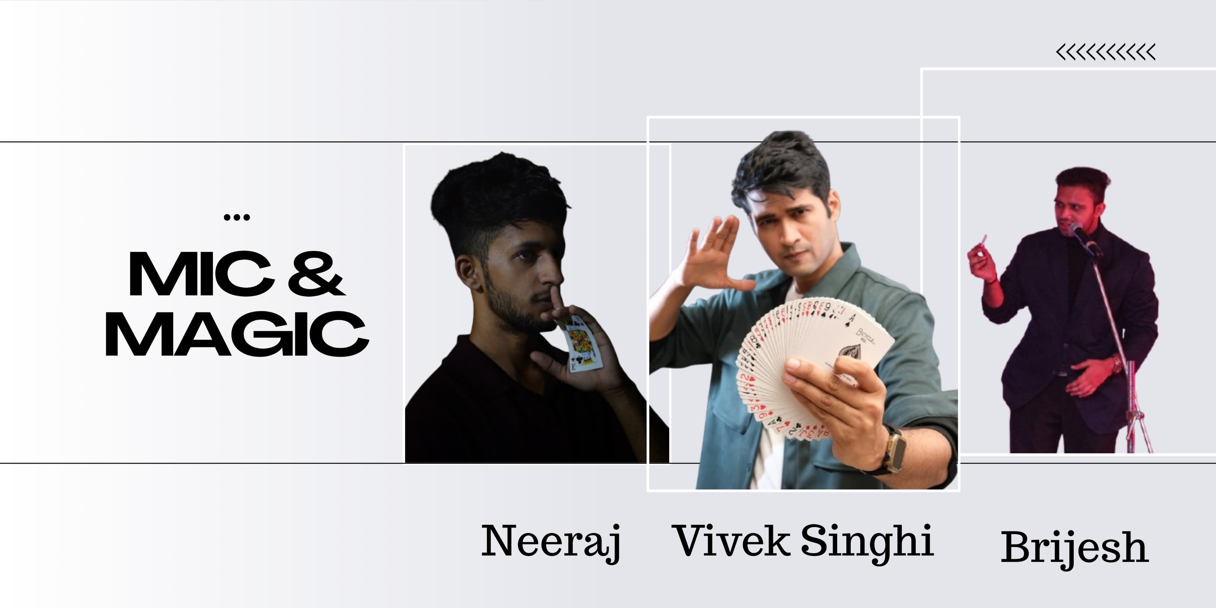 Mic & Magic comedy-shows Event Tickets Mumbai - BookMyShow