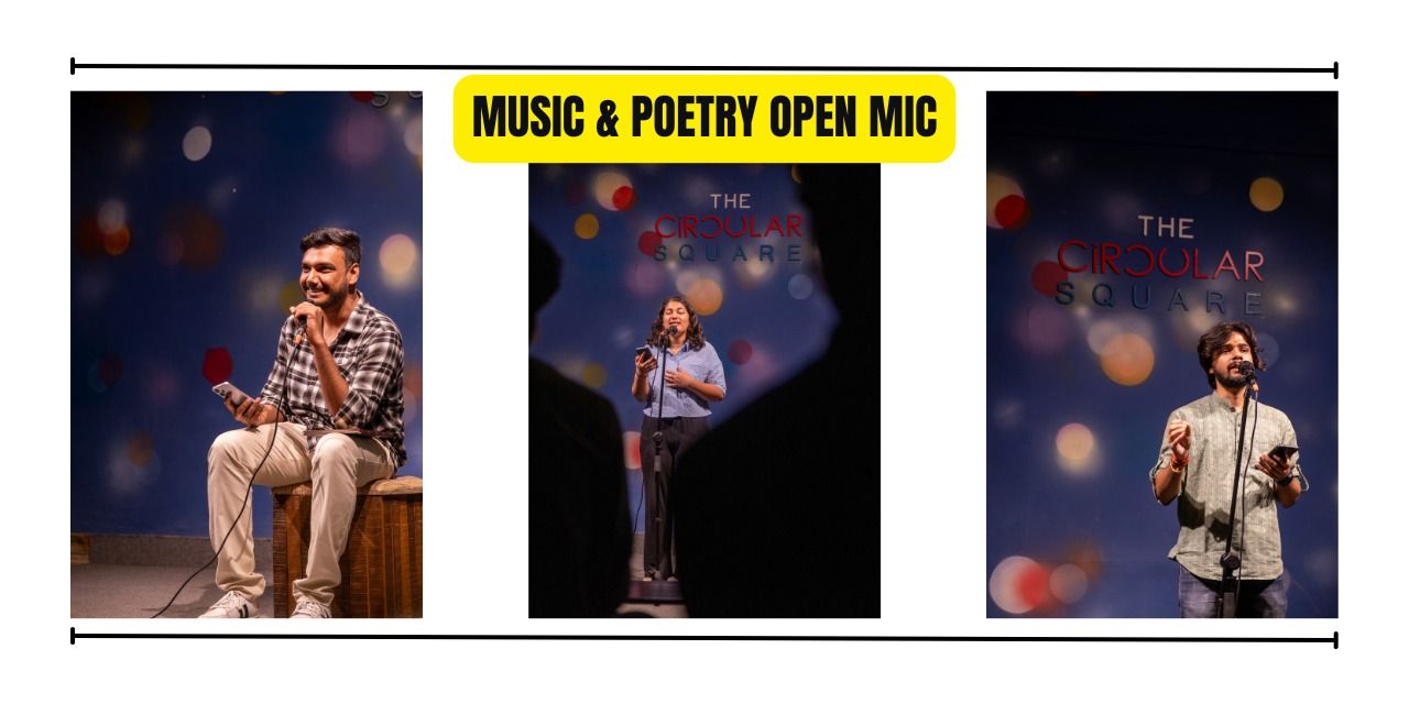 Music & Poetry Open Mic performances Event Tickets Bengaluru - BookMyShow