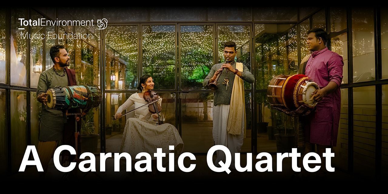 A Carnatic Quartet music-shows Event Tickets Bengaluru - BookMyShow
