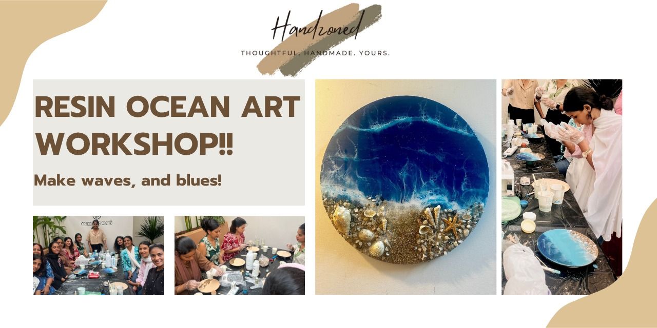 Resin Ocean Art Workshop workshops Event Tickets Mumbai - BookMyShow