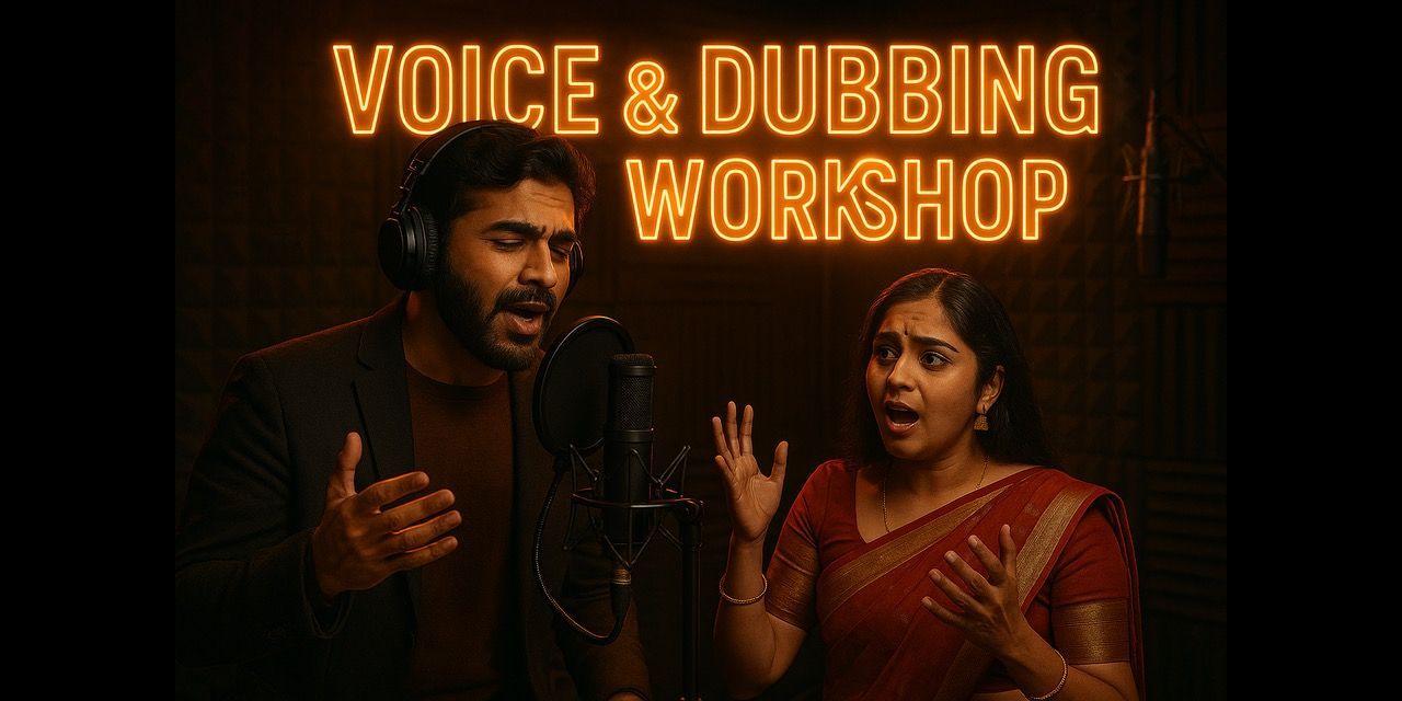2-Day Voice & Dubbing Workshop workshops Event Tickets Mumbai - BookMyShow