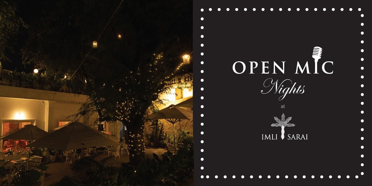 Open Mic At Imli Sarai music-shows Event Tickets Mumbai - BookMyShow