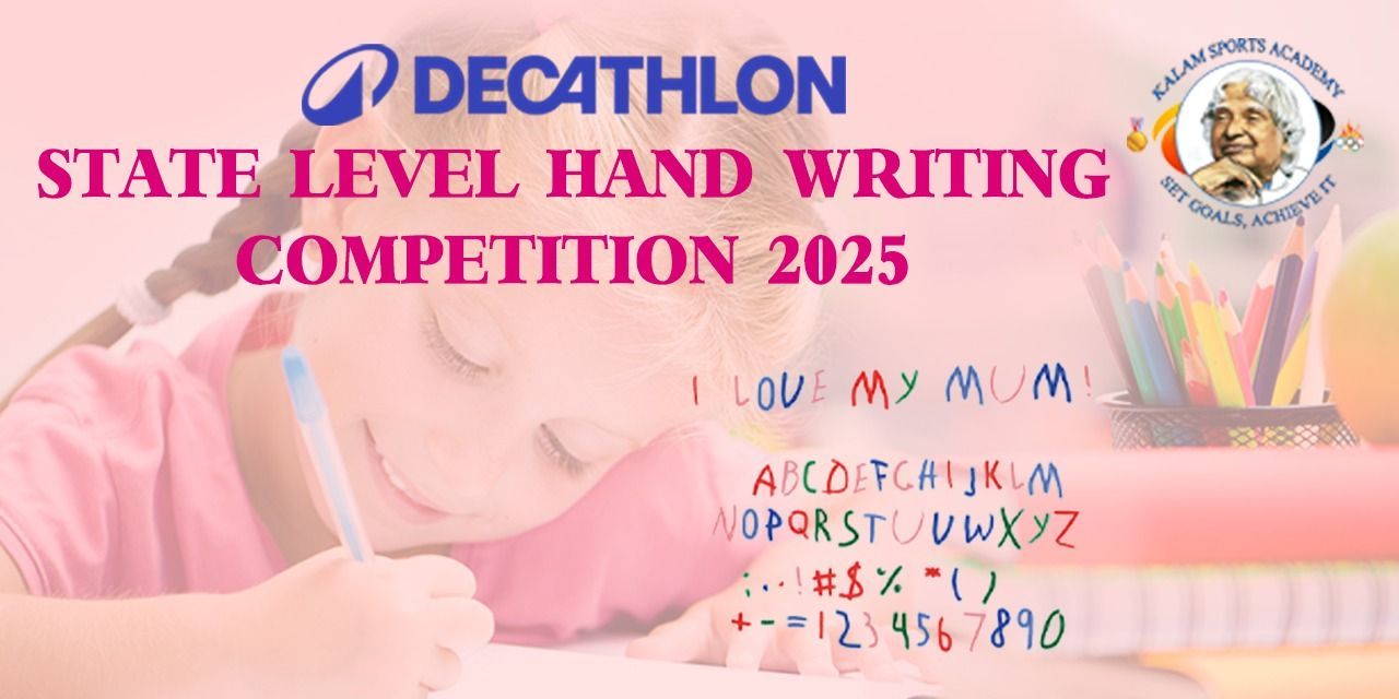 State Level Hand Writing Competition July 2025 kids Event Tickets ...