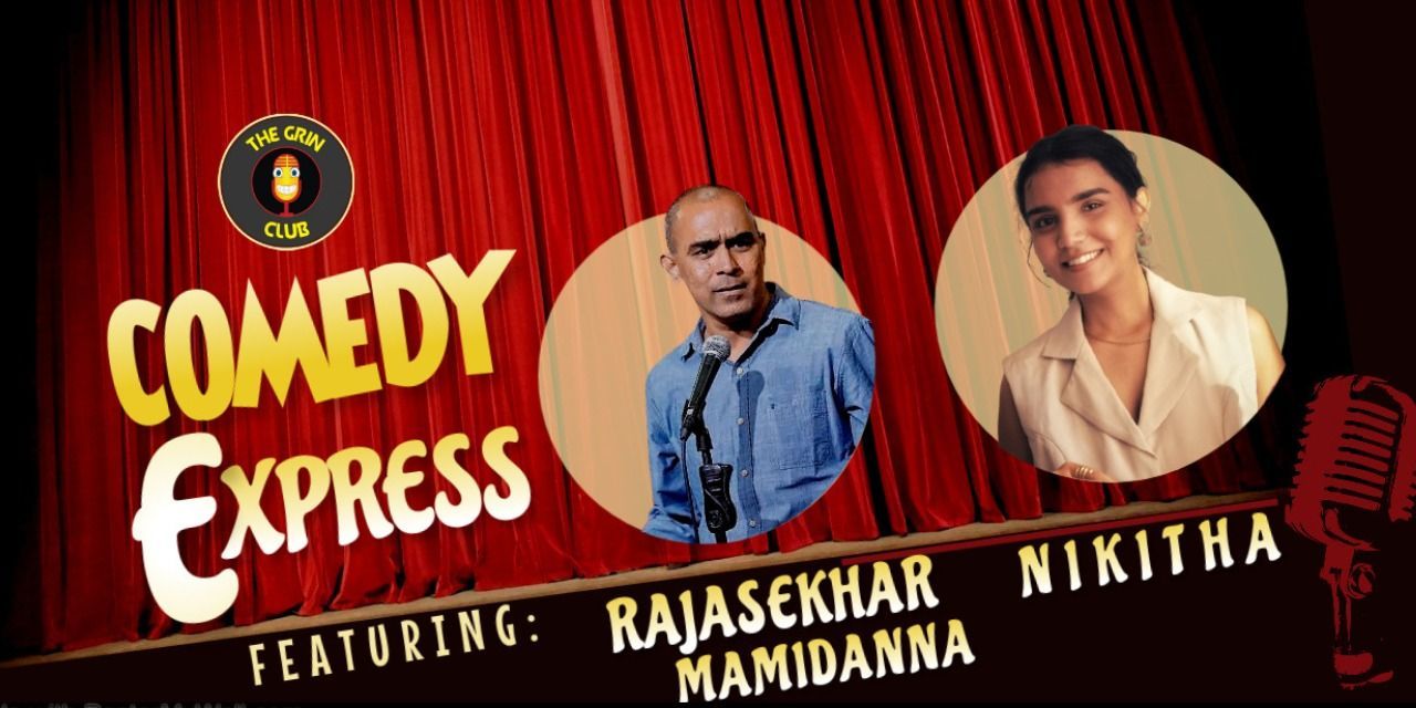 Comedy Express Ft. Rajasekhar Mamidanna comedy-shows Event Tickets ...