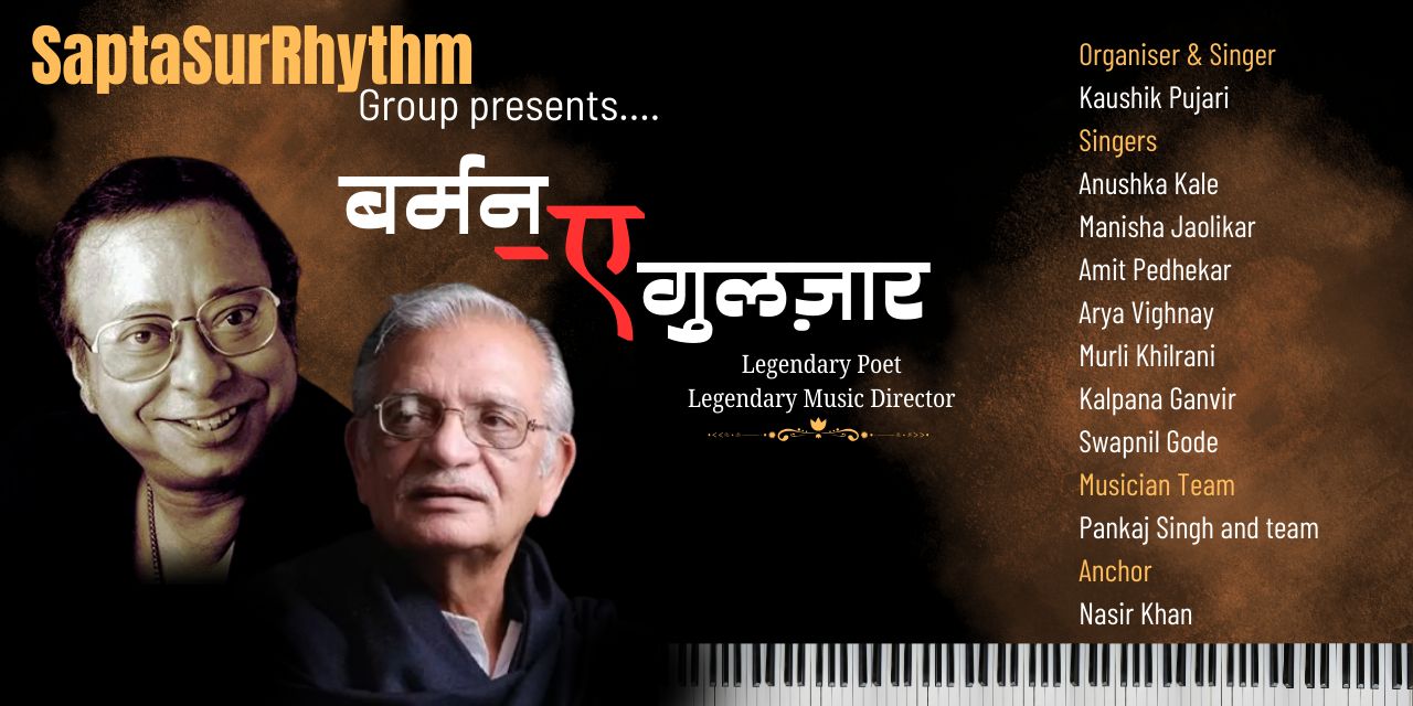 BURMAN-E-GULZAR music-shows Event Tickets Nagpur - BookMyShow