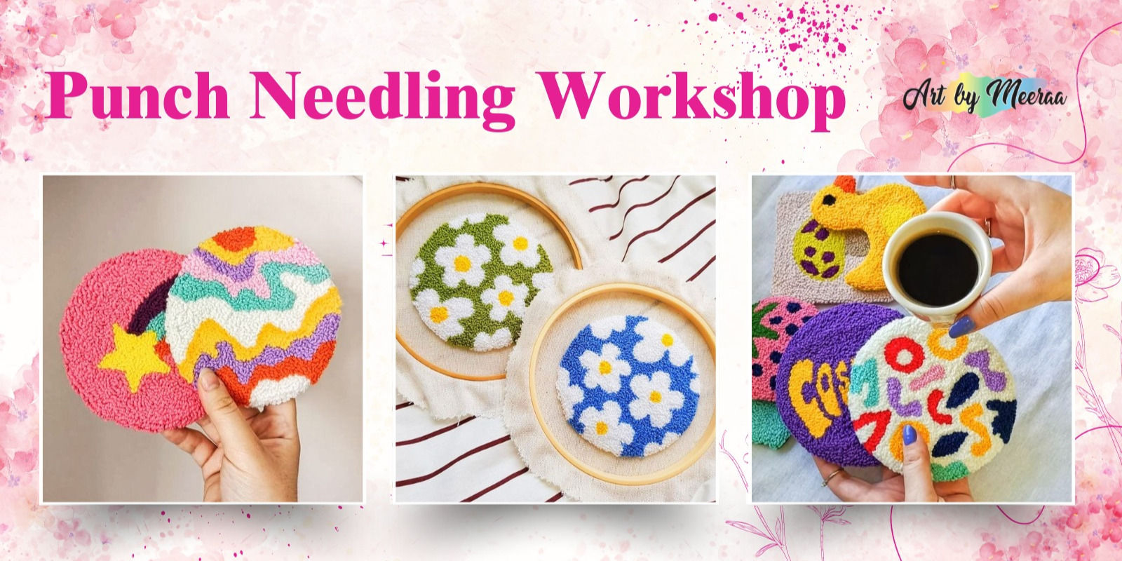Punch Needling Workshop workshops Event Tickets Mumbai - BookMyShow