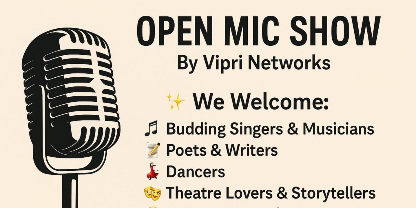 Open Mic Show - An Evening to Remember performances Event Tickets ...