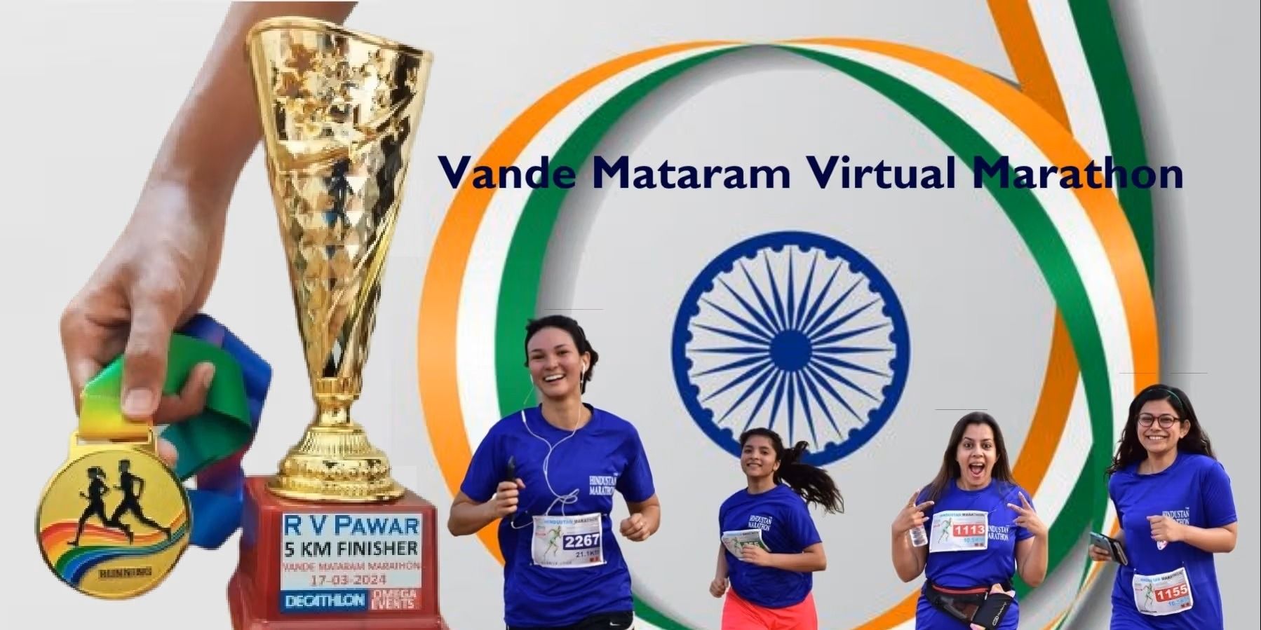 Vande Mataram Virtual Marathon - running Event Tickets - BookMyShow