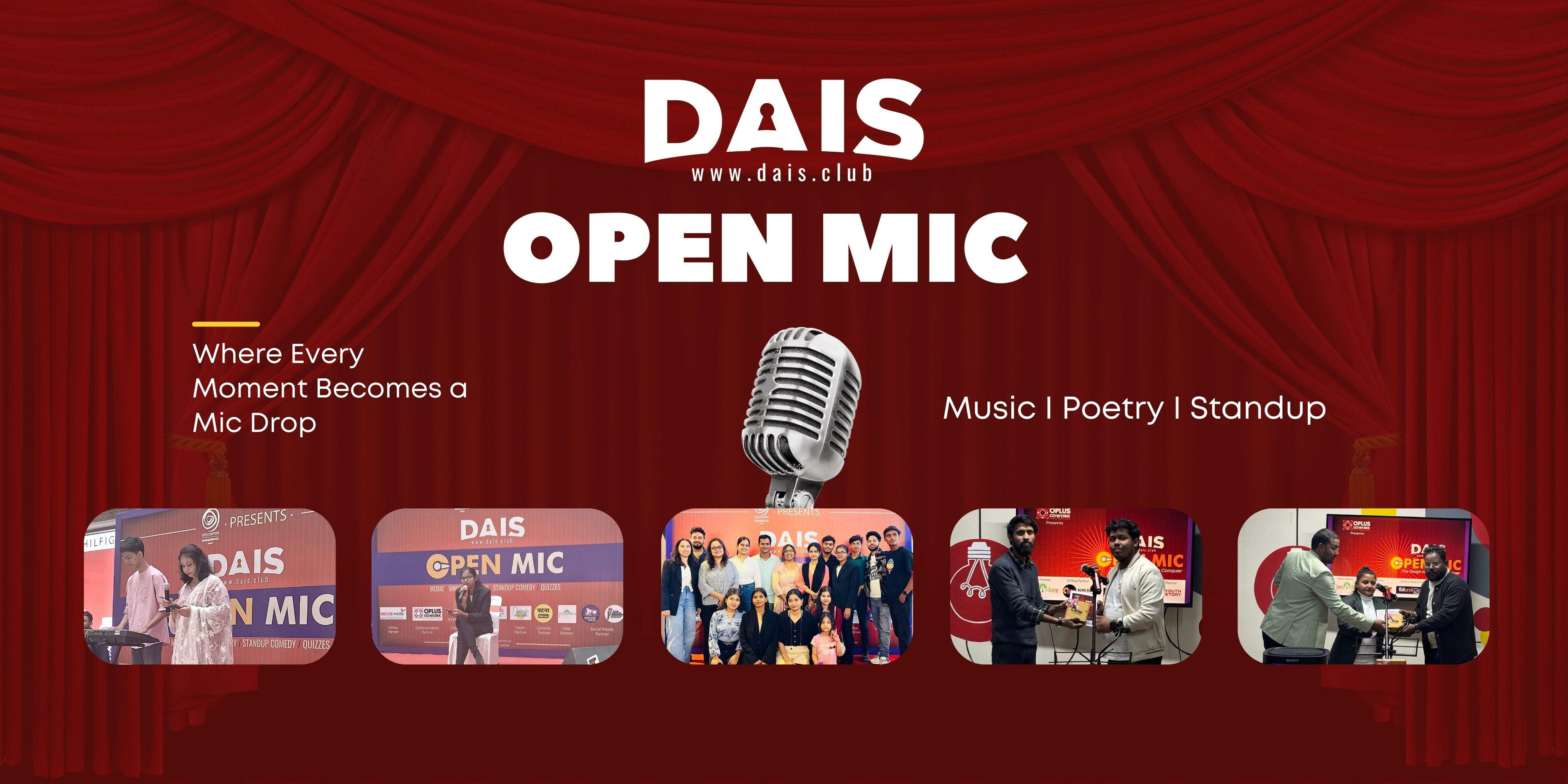 DAIS Open Mic music-shows Event Tickets Patna - BookMyShow