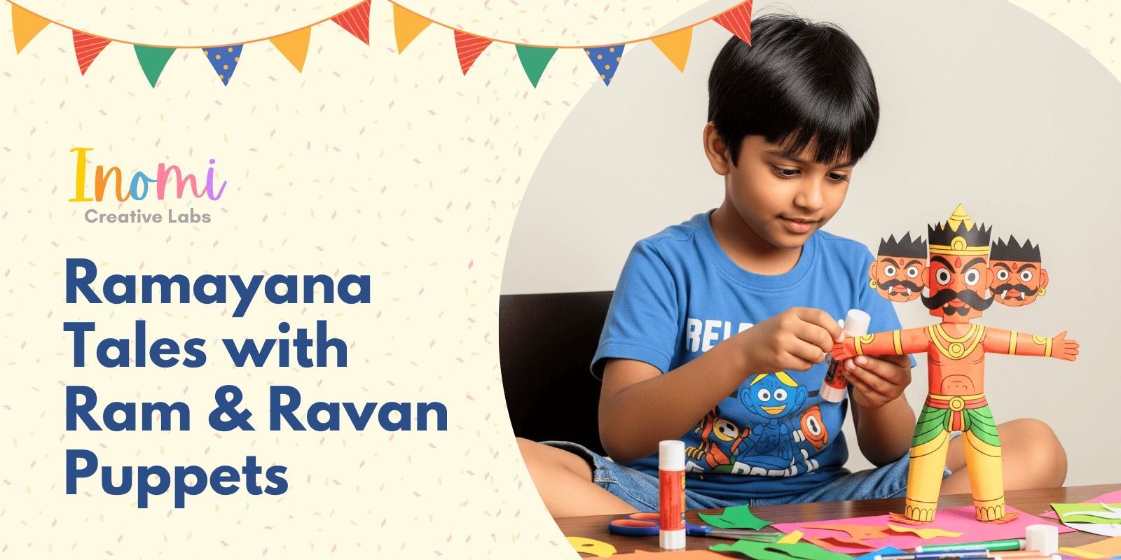 Dussehra & Ramayan Tales with Ram & Ravan Puppets kids Event Tickets ...