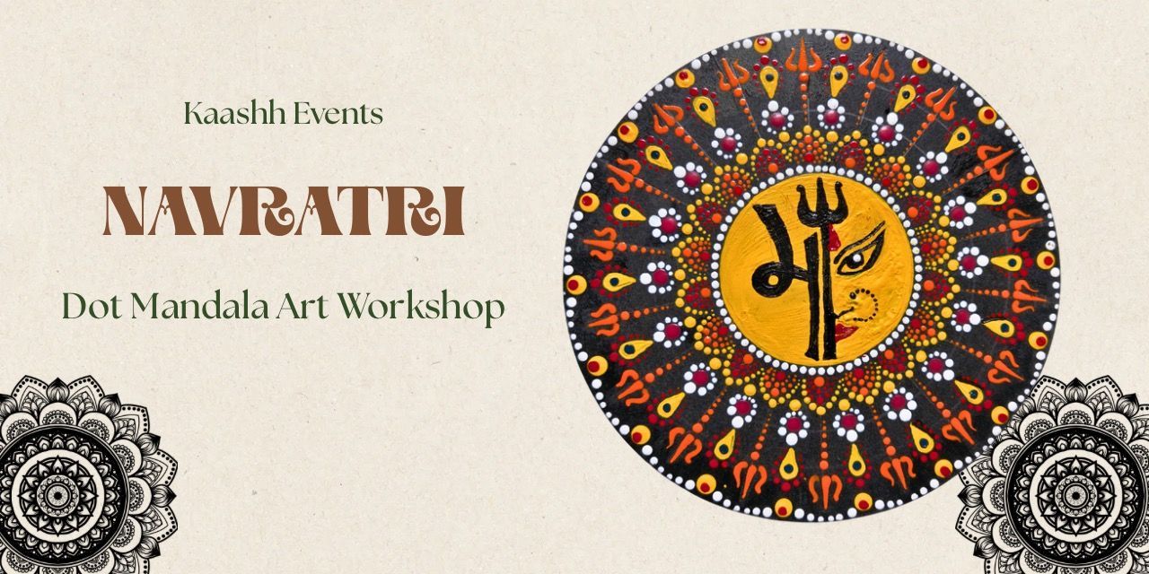 Navratri Dot Mandala Art workshops Event Tickets Pune - BookMyShow