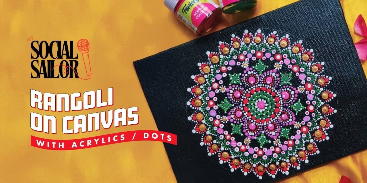 Rangoli on Canvas Workshop - Bangalore Workshops Event Tickets - BookMyShow