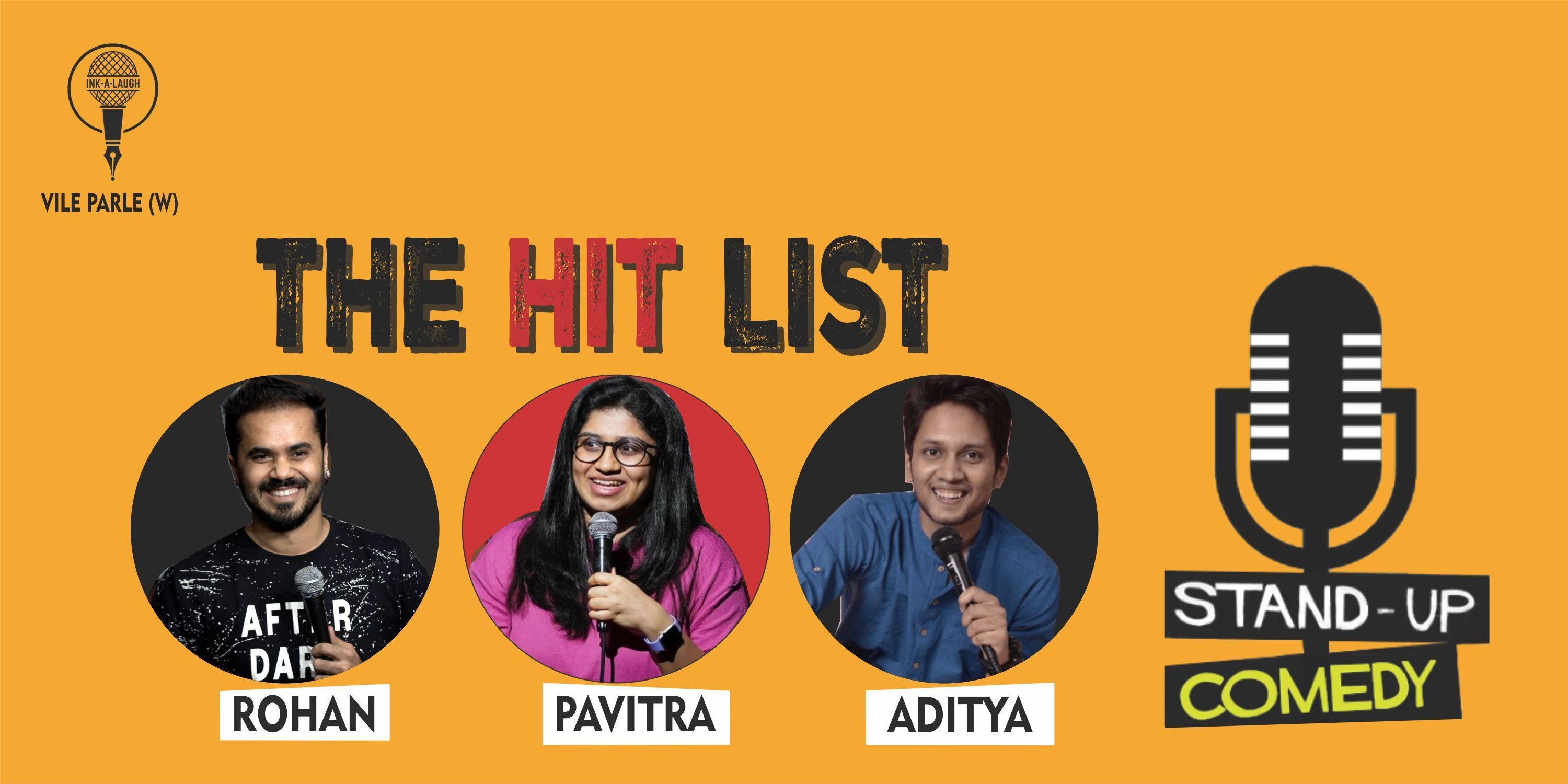 The Hit List - Stand Up Comedy Show comedy-shows Event Tickets Mumbai ...