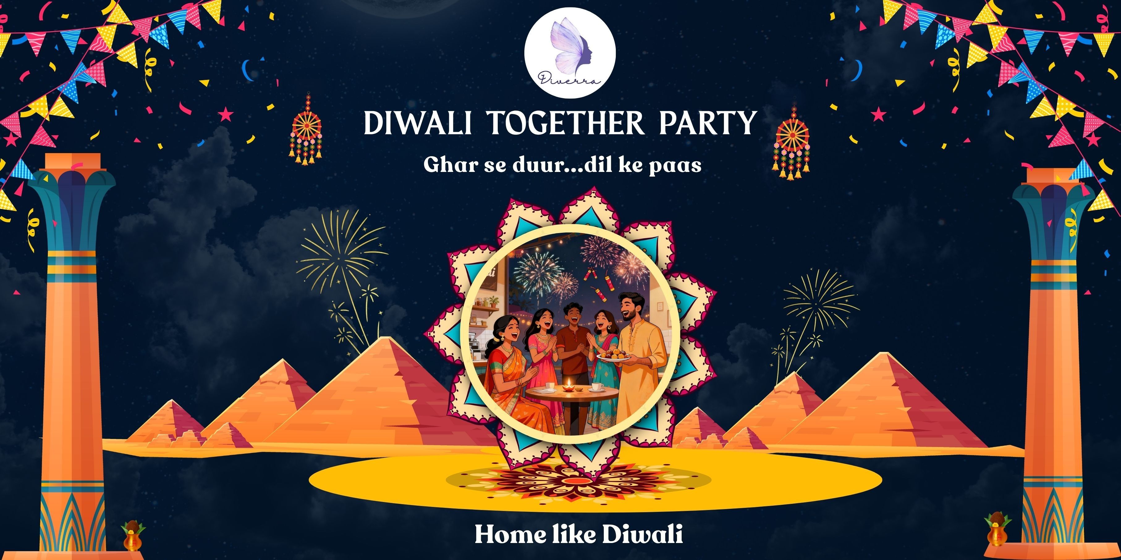 Diwali Together Party | festivals Tickets Hyderabad - BookMyShow