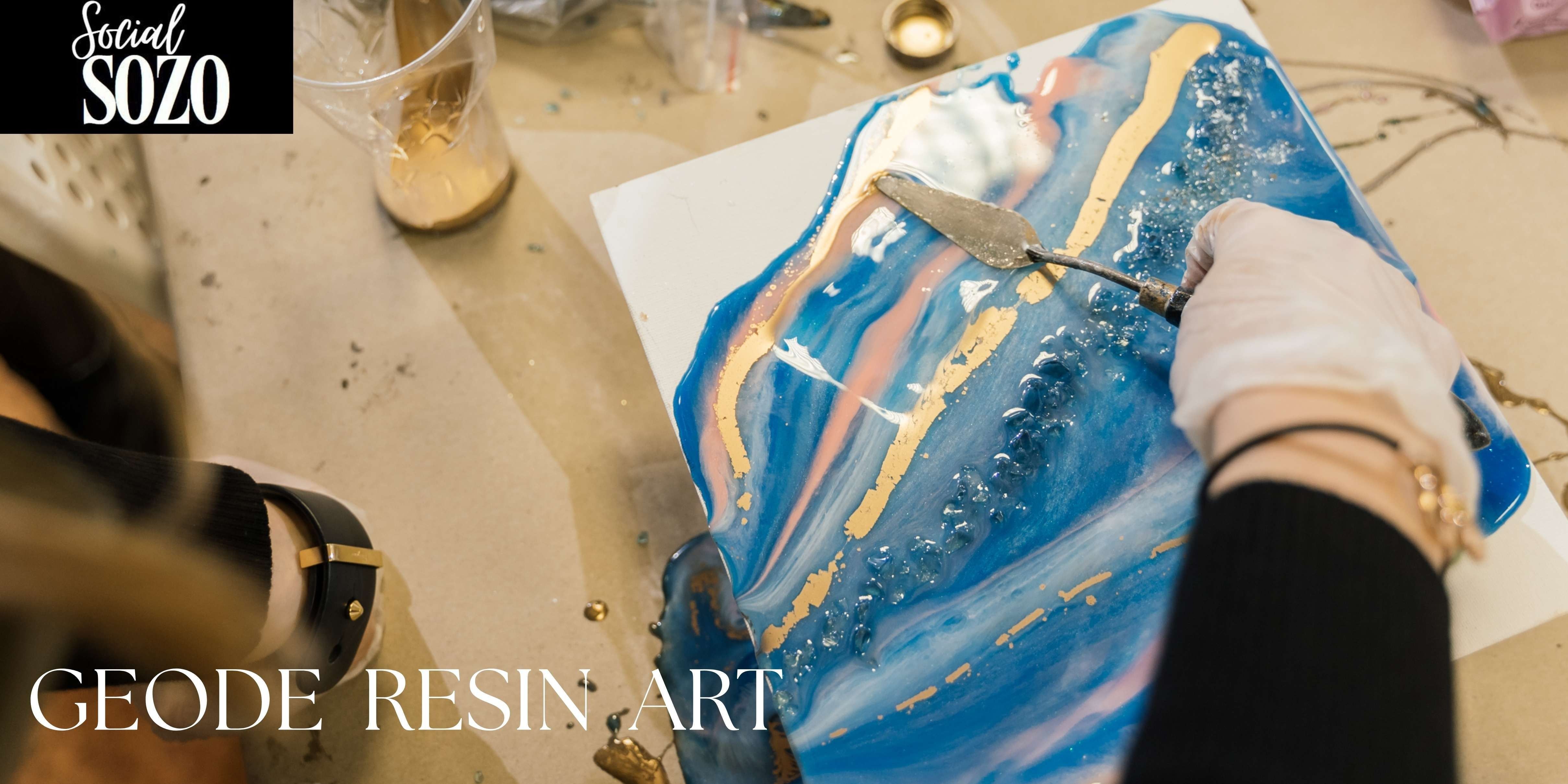 RESIN GEODE ART Workshops Event Tickets - BookMyShow