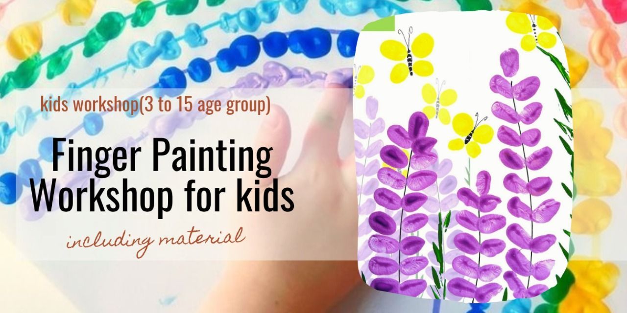 Finger Painting Workshop for Kids workshops Event Tickets Mumbai ...