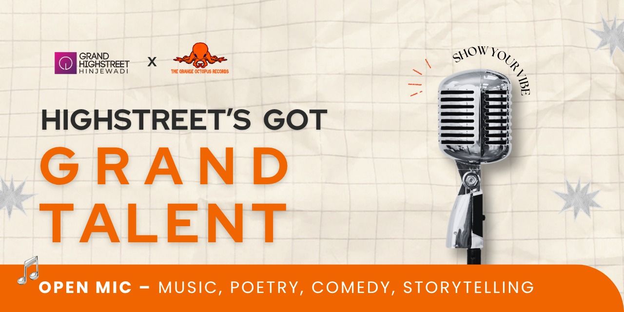 The Grand Highstreet Open Mic music-shows Event Tickets Pune - BookMyShow