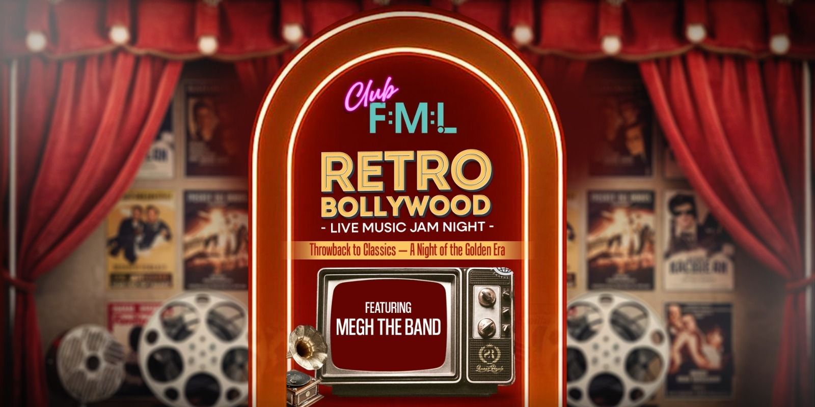 Retro Bollywood Jam Night music-shows Event Tickets Pune - BookMyShow