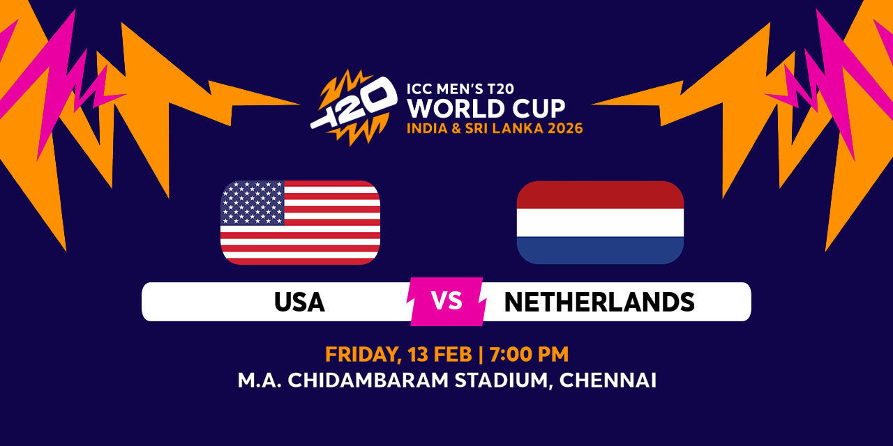 USA vs NED ICC Men's T20 Cricket World Cup Match Tickets | United ...