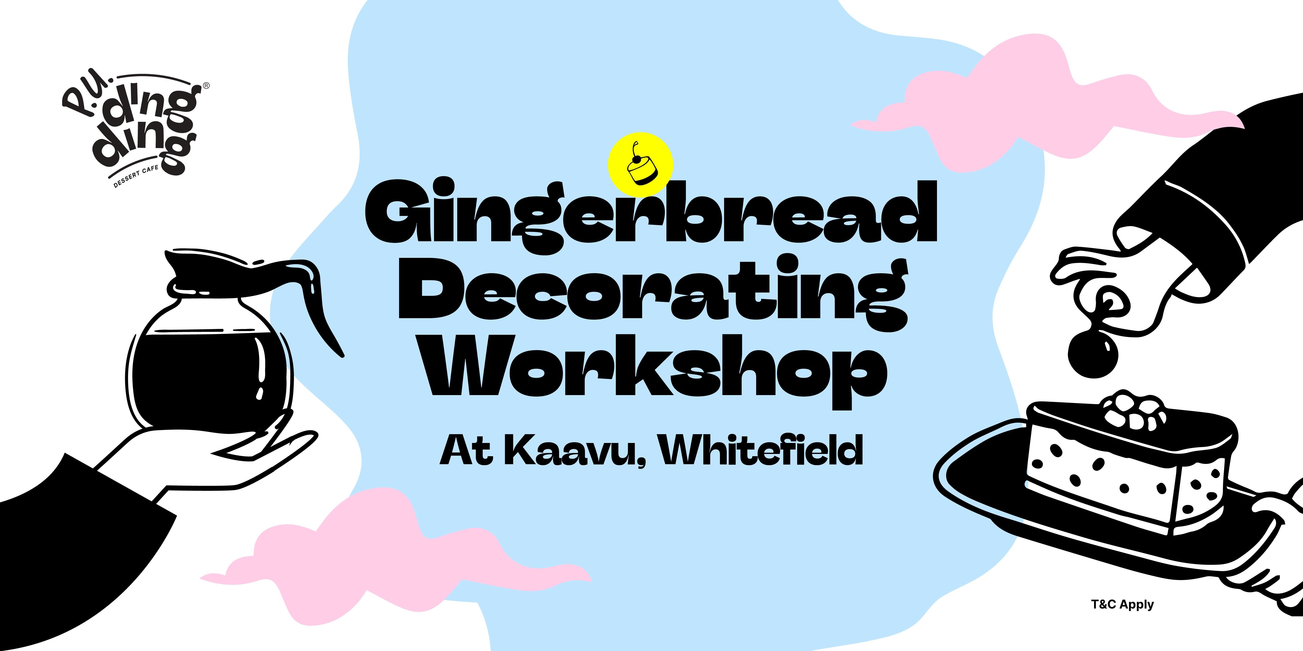 Gingerbread Decorating Workshop workshops Event Tickets Bengaluru ...