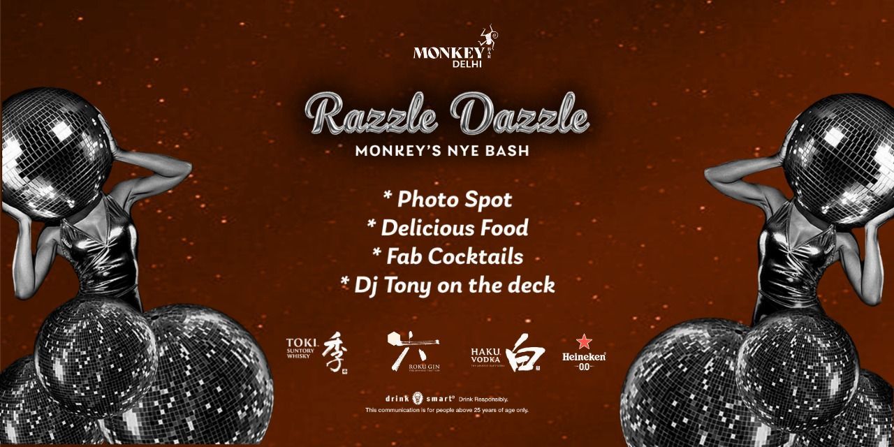 Razzle Dazzle nye-parties Event Tickets Delhi-NCR - BookMyShow