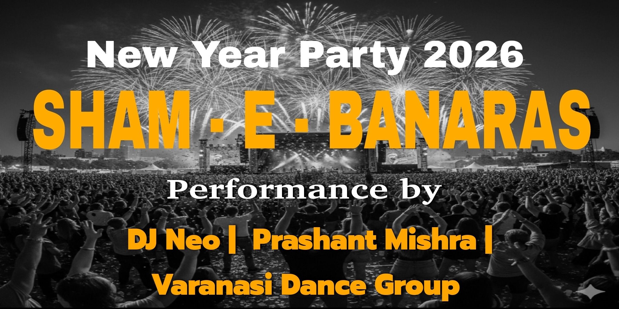 SHAM - E - BANARAS nye-parties Event Tickets Varanasi - BookMyShow