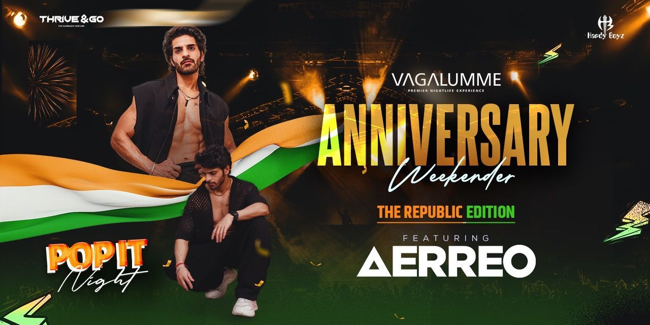 AERREO x POP IT ANNIVERSARY CHAMPAGNE NIGHT music-shows Event Tickets ...