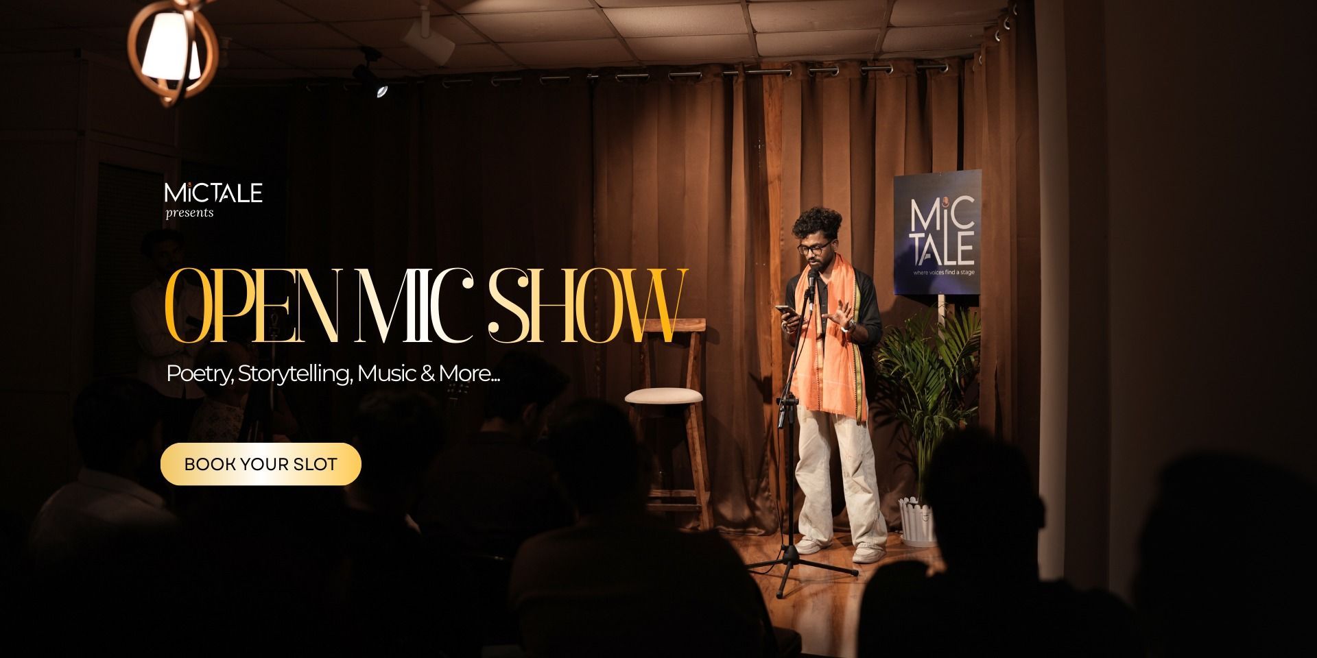 MicTale's Open Mic Show English Hindi Urdu storytelling Play in Delhi ...