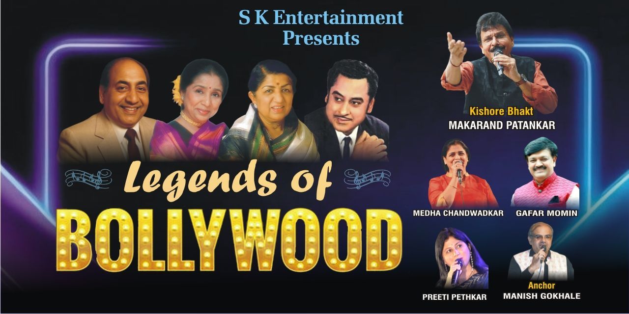 Legends Of Bollywood music-shows Event Tickets Pune - BookMyShow