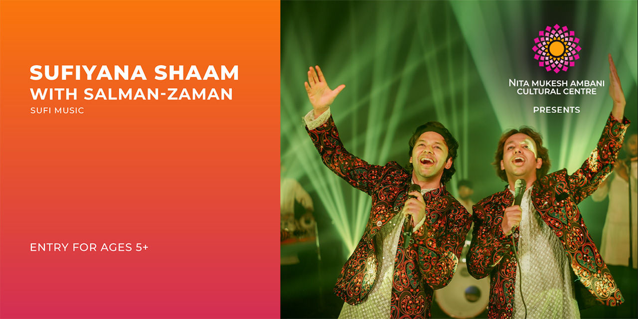 Sufiyana Shaam With Salman-Zaman music-shows Event Tickets Mumbai ...