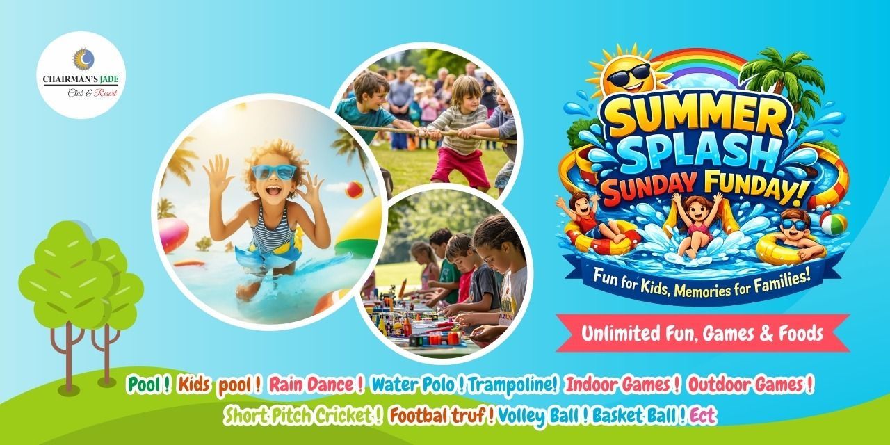 Summer Splash Sunday Funday kids Event Tickets Bengaluru - BookMyShow