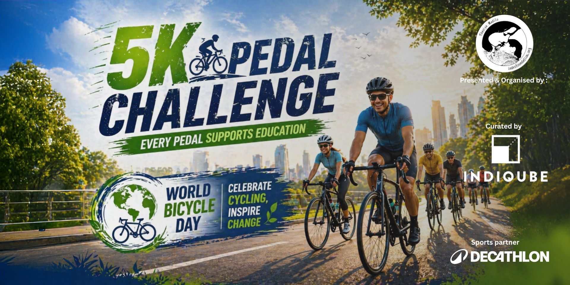 5K Pedal Challenge - cycling Event Tickets - BookMyShow