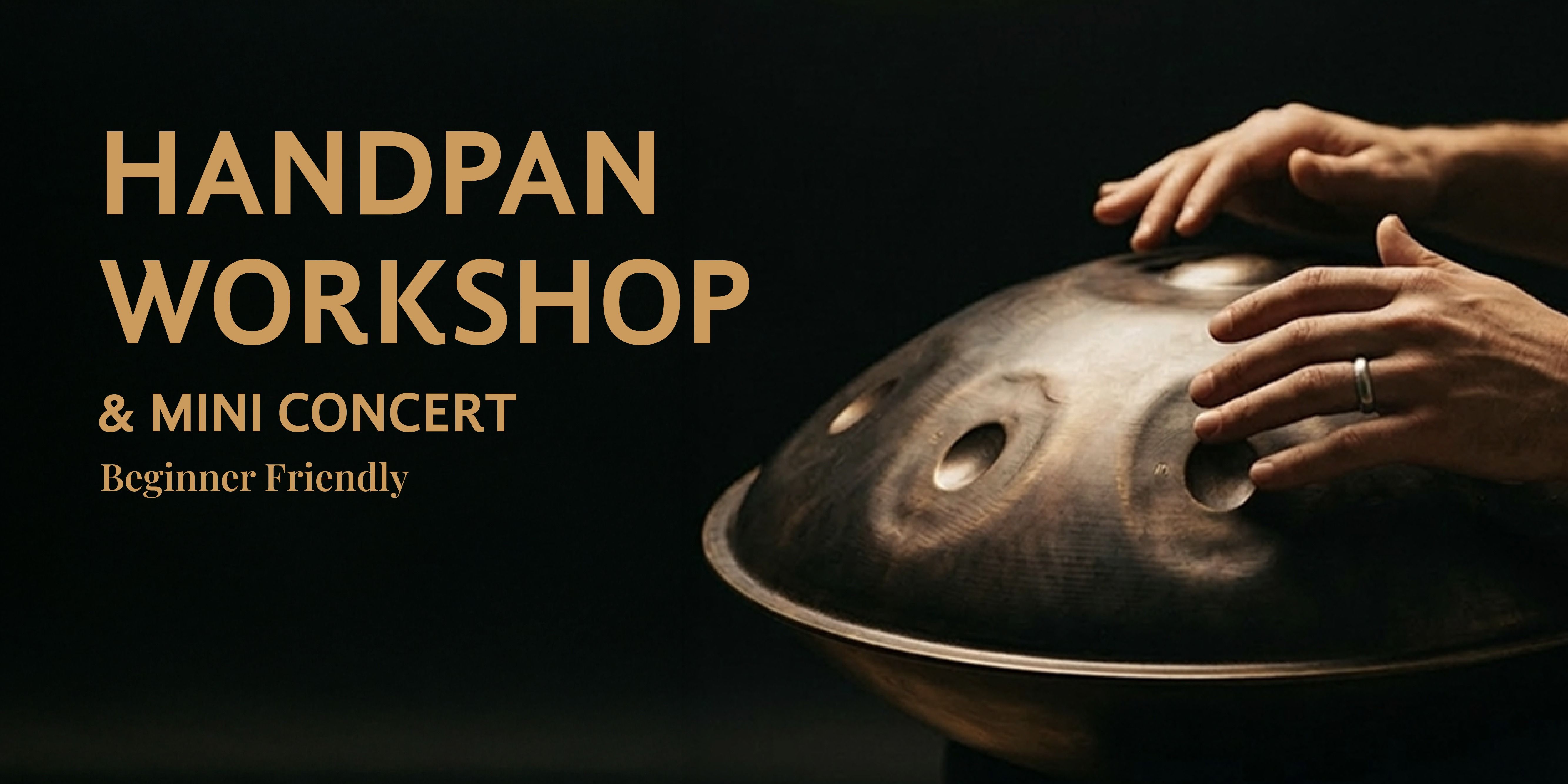 Handpan Workshop + Mini Concert workshops Event Tickets Bengaluru ...