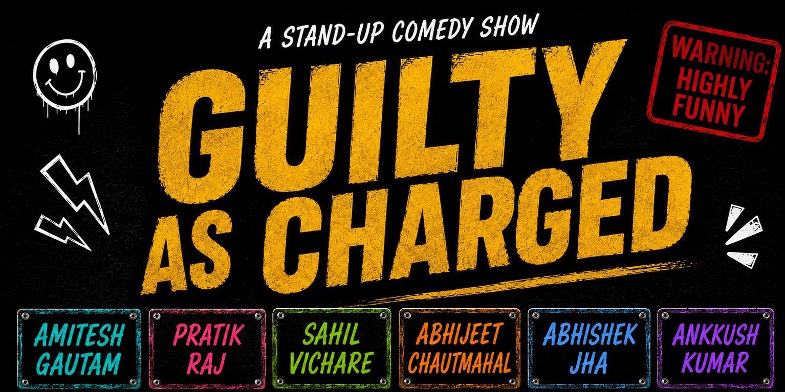 Guilty As Charged: A Stand-Up Comedy Trial comedy-shows Event Tickets ...