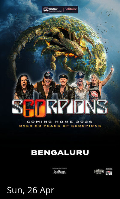 Scorpions Coming Home Live 2026 - Bengaluru