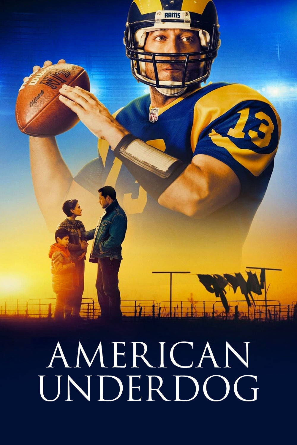 Watch American Underdog Movie Online | Buy Rent American Underdog On ...