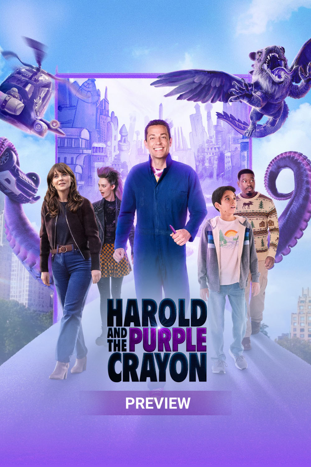 Watch Harold and the Purple Crayon (Preview) Movie Online | Buy Rent ...
