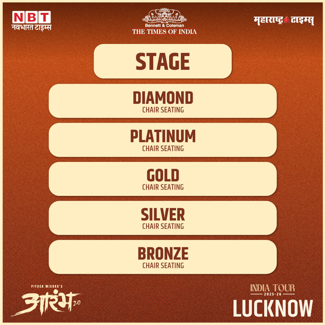 Piyush Mishra's Aarambh 2.0 by TOI-Lucknow music-shows Event Tickets ...