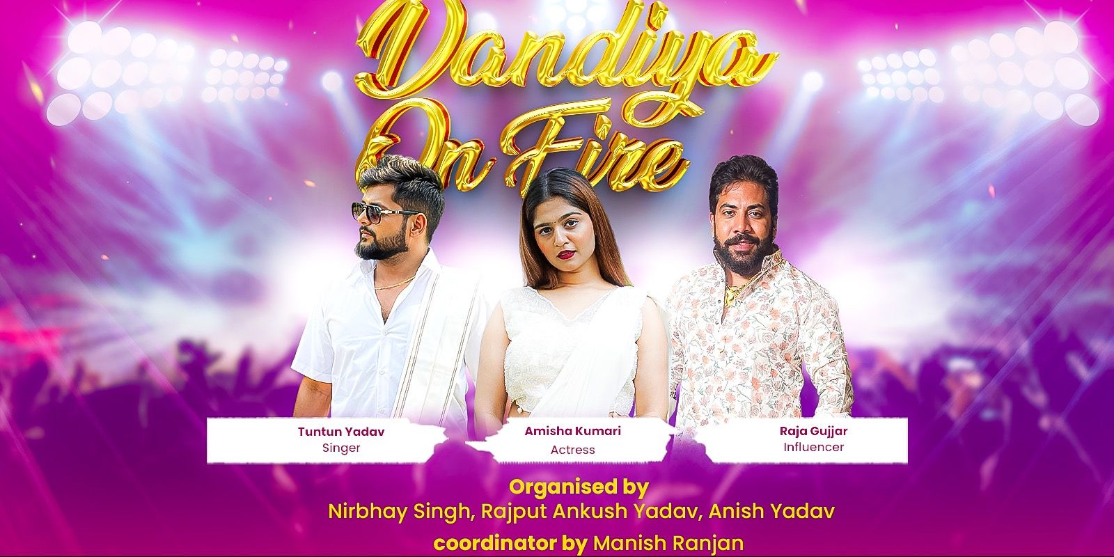 DANDIYA ON FIRE | navratri Tickets Patna - BookMyShow