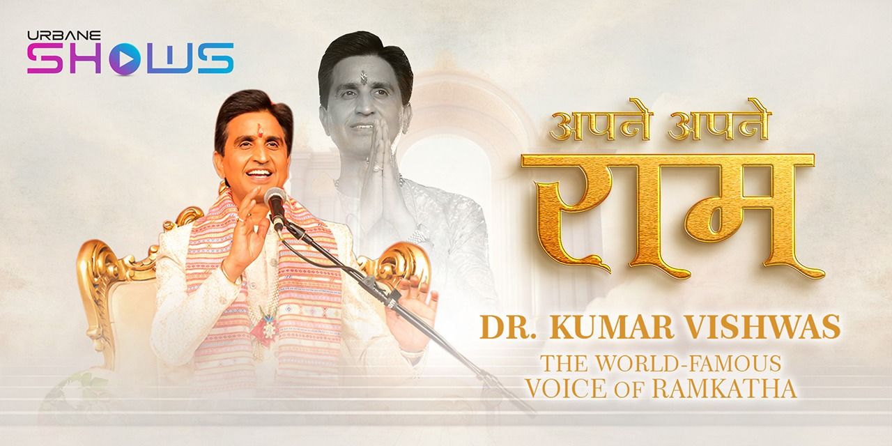 Dr. Kumar Vishwas - "Apne Apne Ram" music-shows Event Tickets Mumbai ...