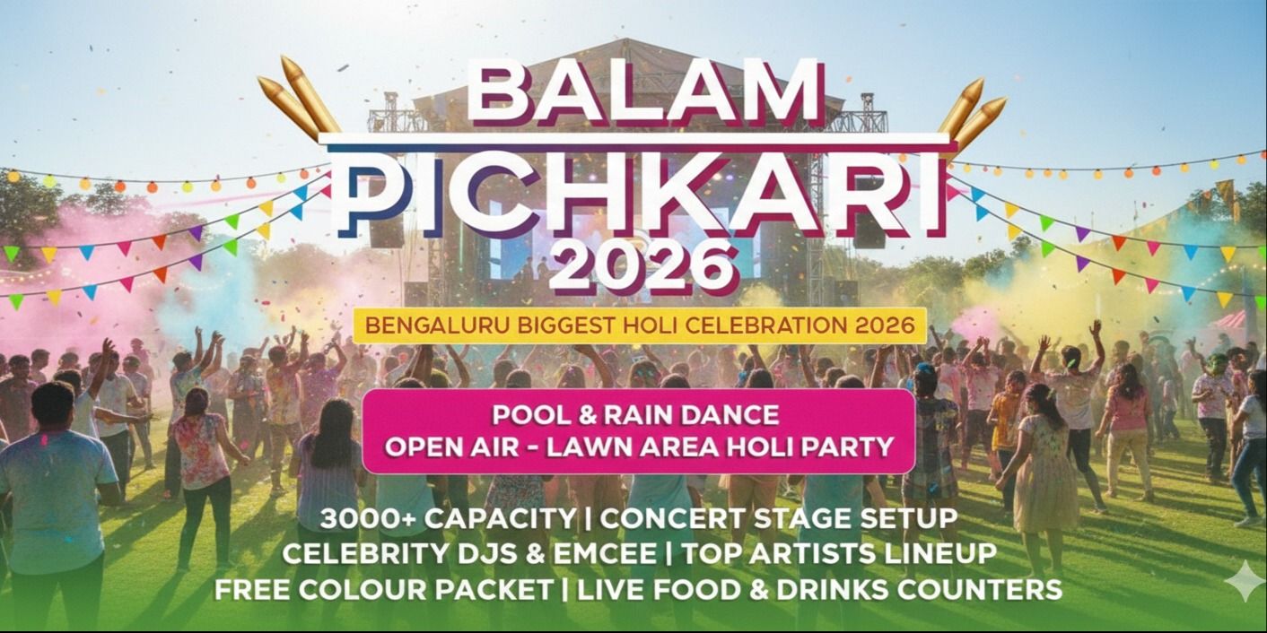 BIGGEST POOL-RAIN DANCE-OPEN AIR HOLI PARTY | holi-parties Tickets ...