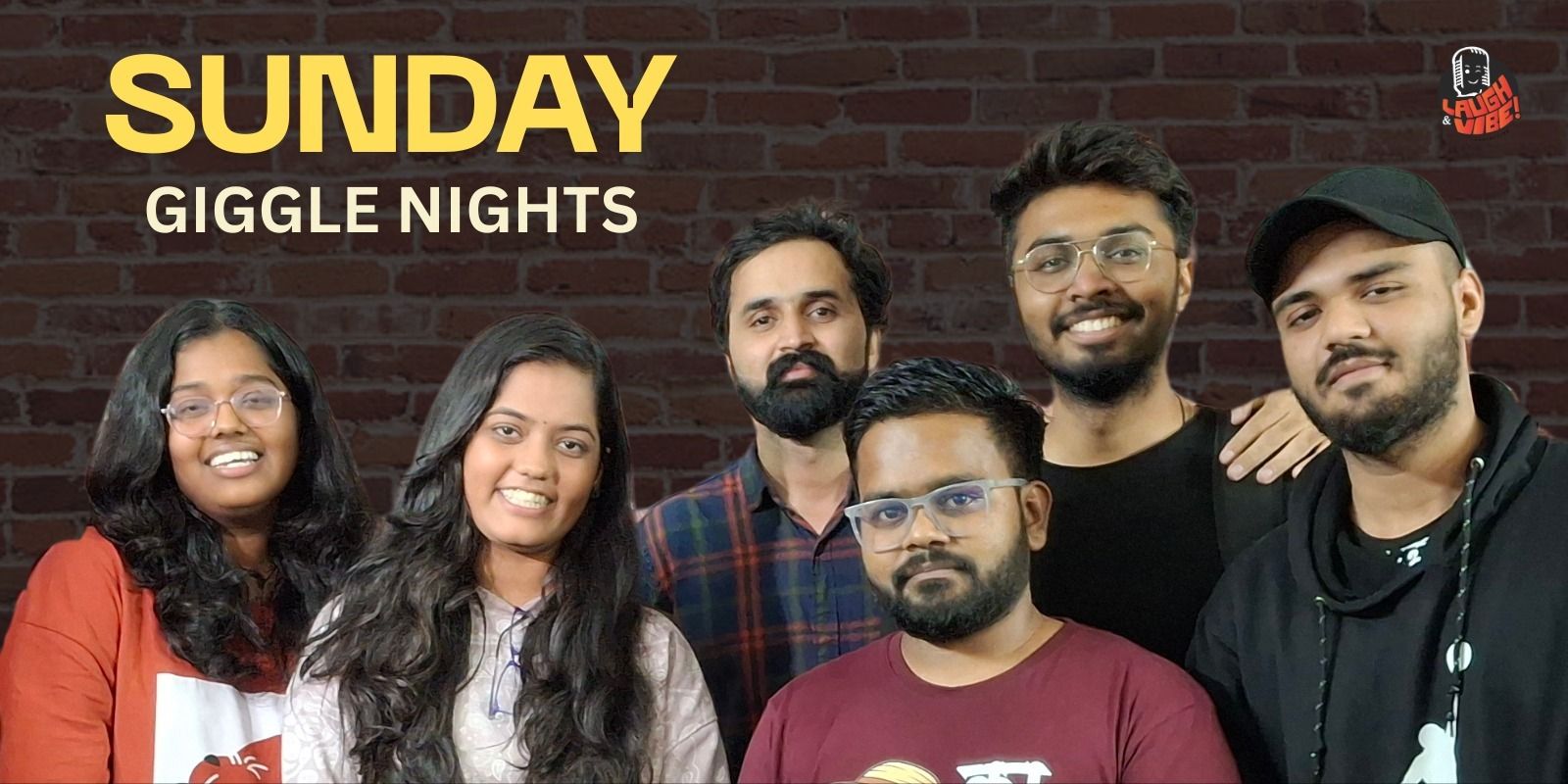 Sunday Giggle Nights : Laughs That Keep You Up! comedy-shows Event Tickets Pune - BookMyShow