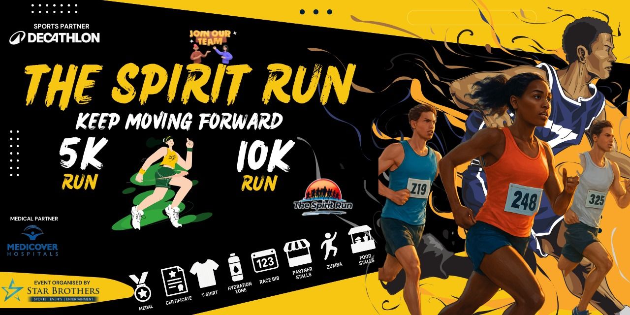 THE SPIRIT RUN - running Event Tickets - BookMyShow