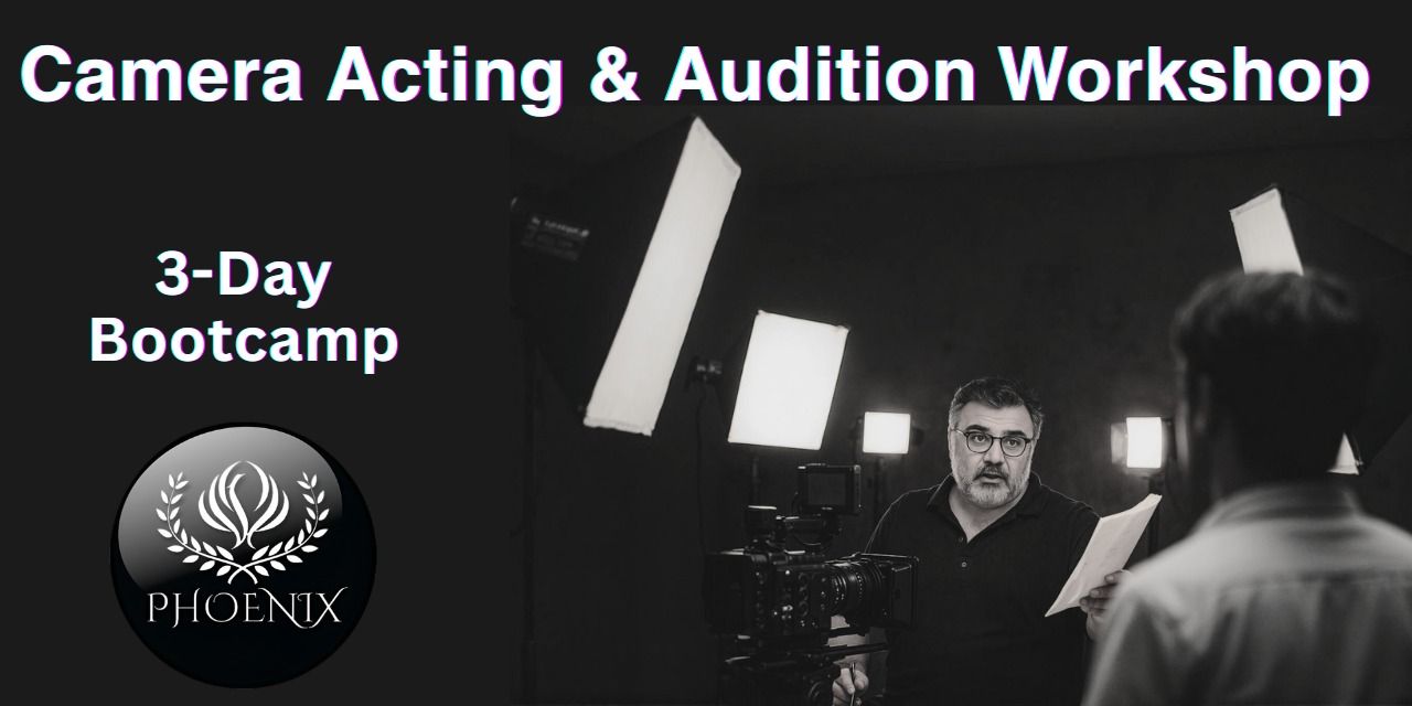 3-Day Camera Acting & Audition Workshop workshops Event Tickets Delhi ...