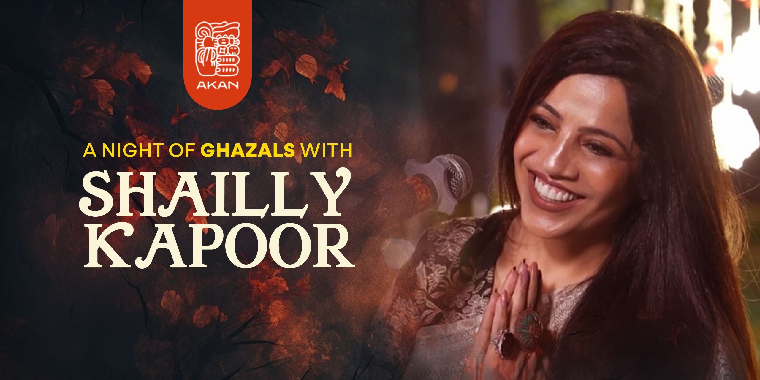 A Night of Ghazals with Shailly Kapoor 28th Sept music-shows Event ...